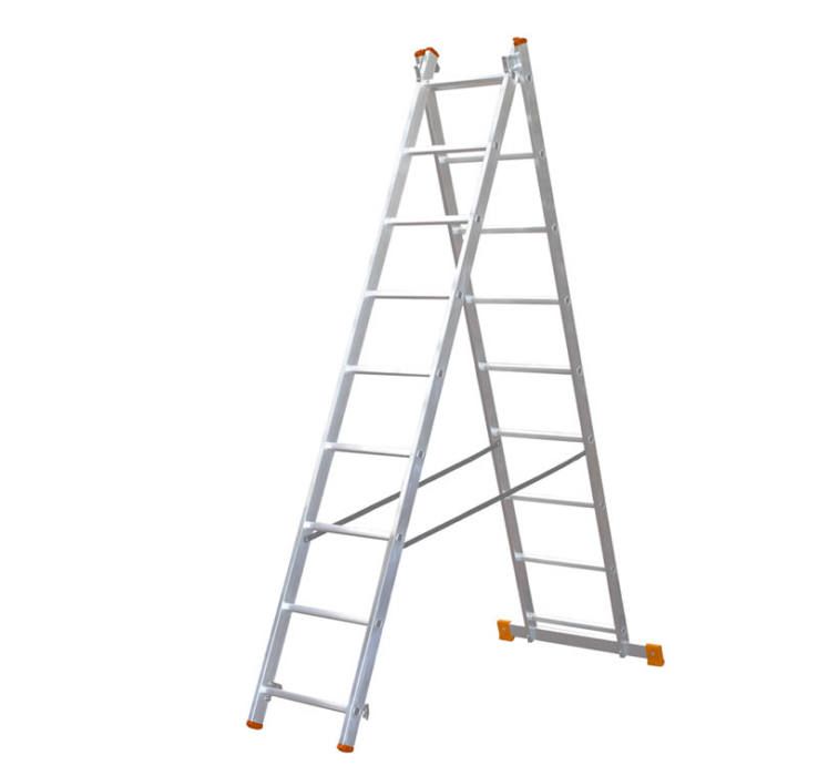 ALVE Aluminijumske dvodelne merdevine 2,58/4,28 m 7509 EUROSTYL ...