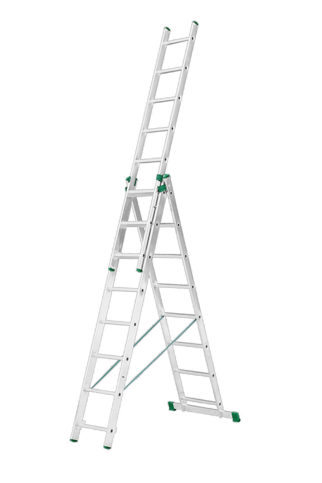 ALVE Aluminijumske trodelne merdevine 2,3/5,13 m 7608 EUROSTYL ...