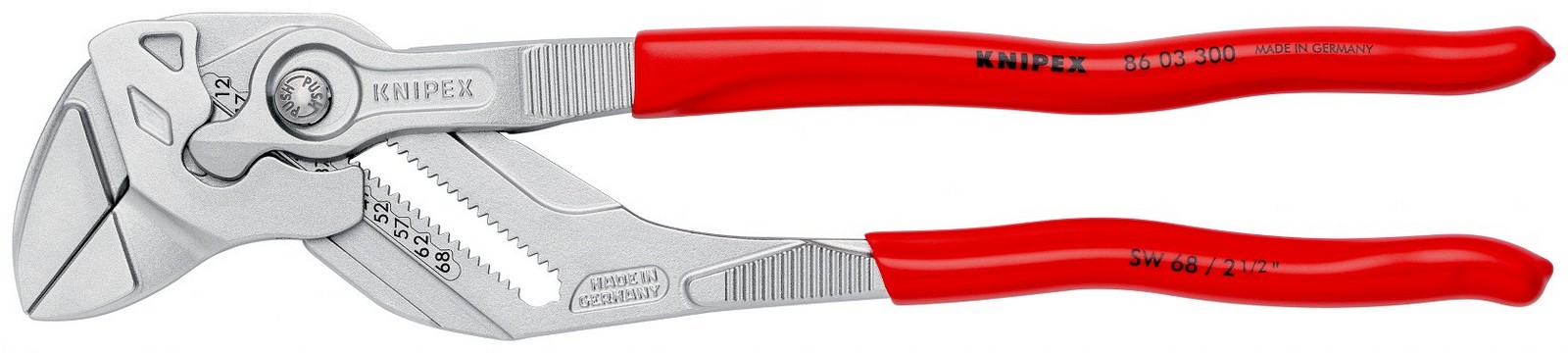 Knipex 86 03 300 SB ključ klešta hromirana 300 mm