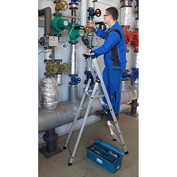 Krause Monto kućne merdevine Solido 5 gazišta 126641