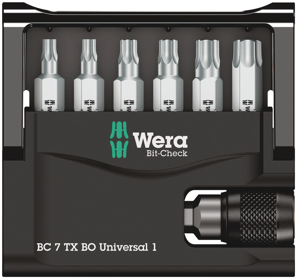 Wera Bit-Check 7 TX BO set bitova, 7 komada, 05056158001