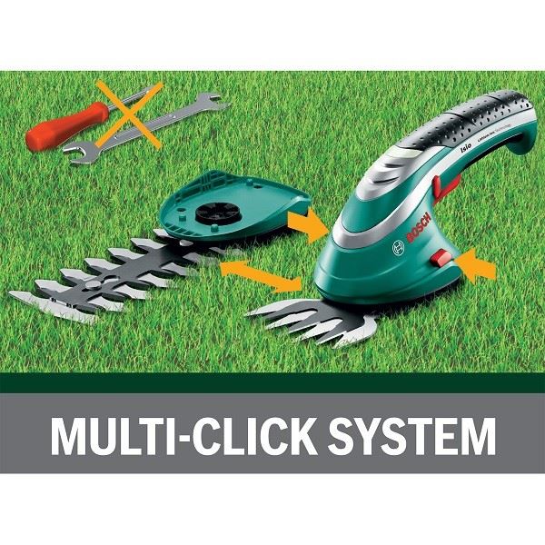 Bosch ISIO III aku makaze za travu, 1.5Ah, 0600833100