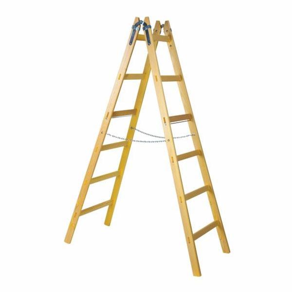 MER.DR 6 • Drvene merdevine - 6 stepenika