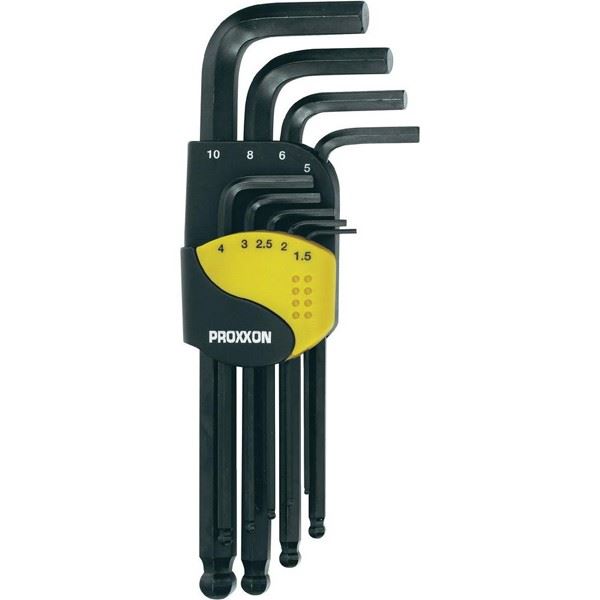 Proxxon P 23946 • PROXXON 9-delni set inbusa s kuglicom 1.5-