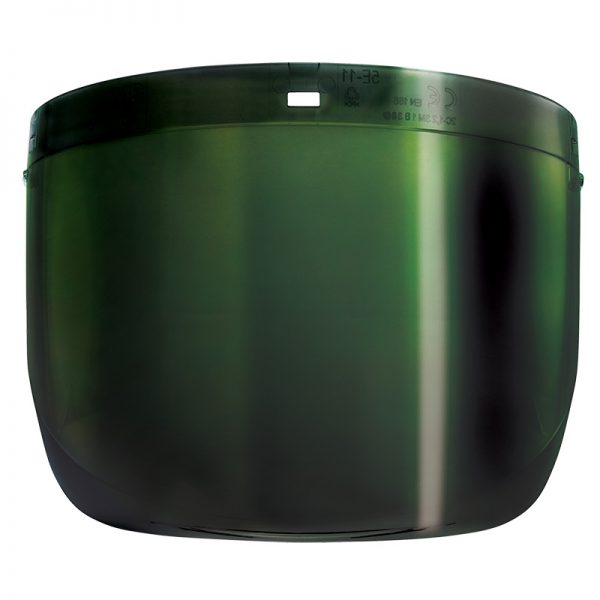 3M tamni polikarbonatni vizir 5E-11 - montažan na 3M G3000 šlem i na 3M ...