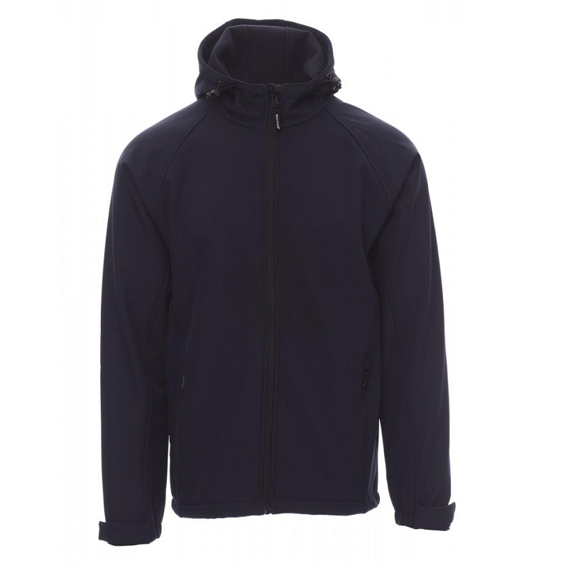 Gale softshell jakna - sa kapuljačom, 100% stretch PE, 320 gr/m2