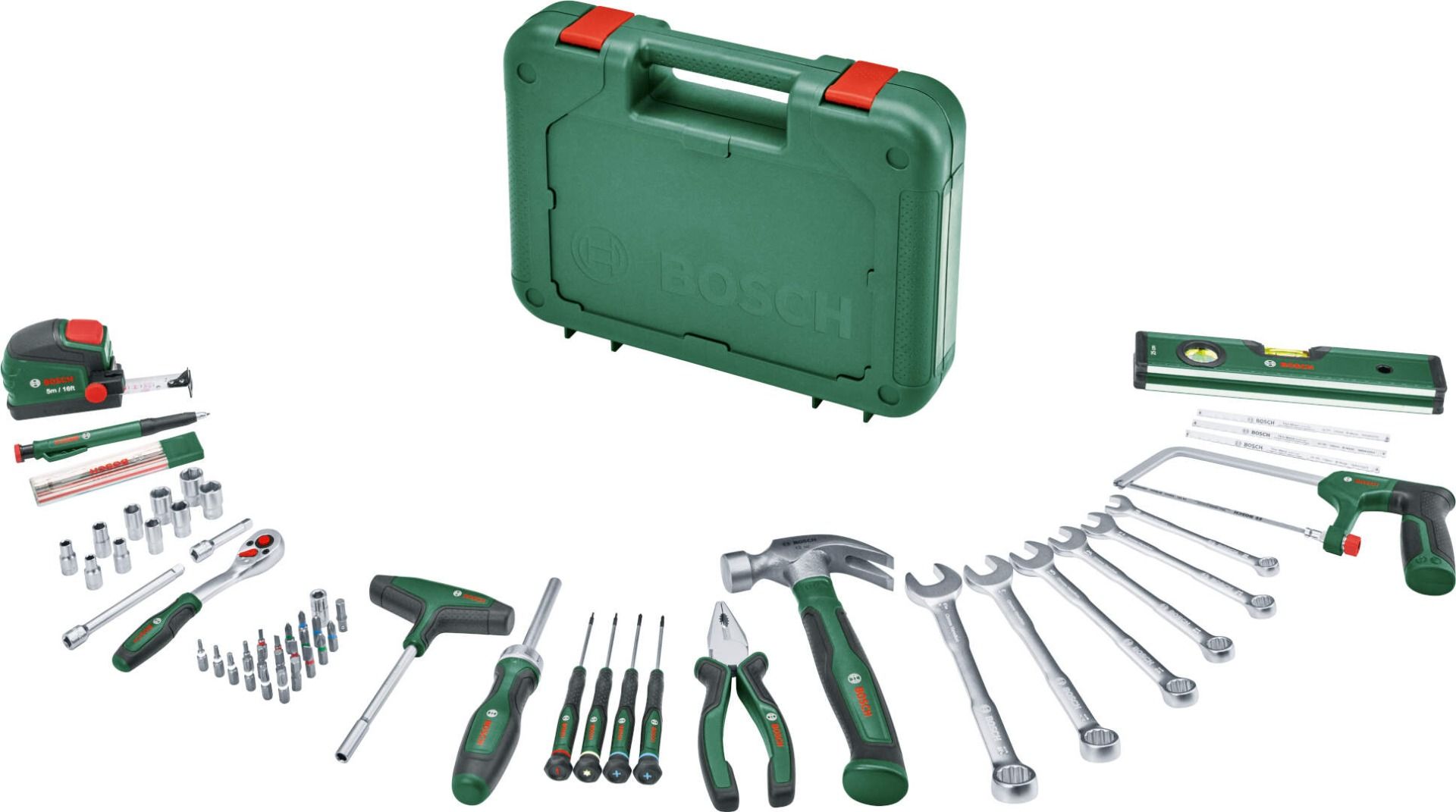 Bosch 64-delni set ručnog alata, 1600A02ZB3