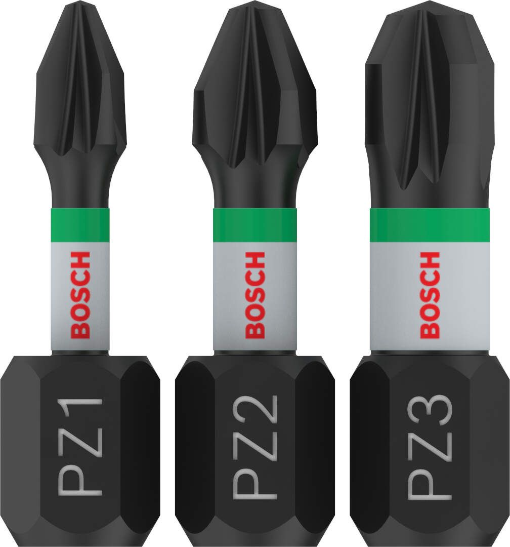 Bosch Impact Control 3-delni set bitova PZ1 / PZ2 / PZ3 dužine 25mm, 2608522471 | Prodavnica ...