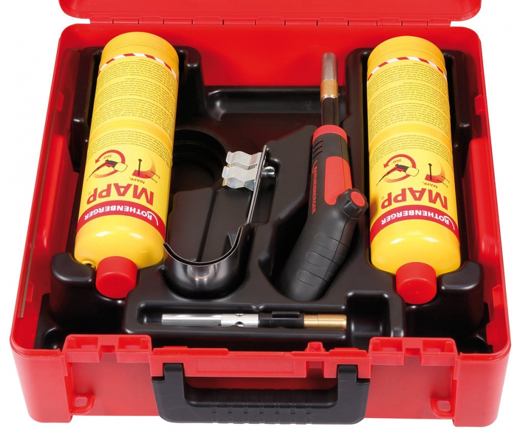 Rothenberger SUPER FIRE 4 HOT BOX Set za meki i tvrdi lem