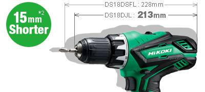 Hikoki DS18DJL Akumulatorska bušilica-odvijač, 18V, 2x1.5Ah
