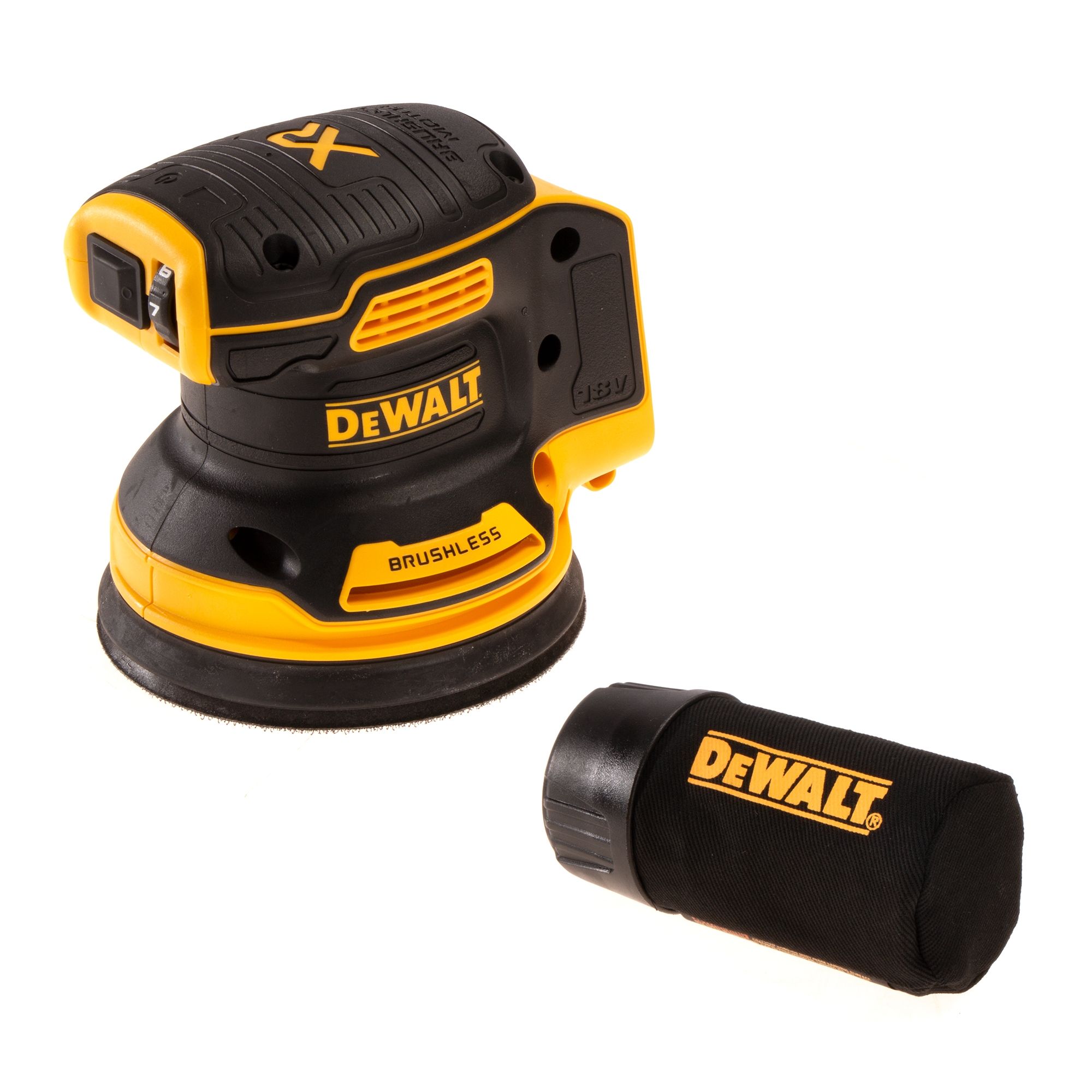 DeWalt DCW210N Ekscentar brusilica - šlajferica, Solo, bez četkica 18V ...