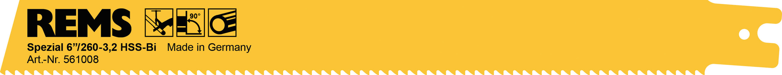 REMS 561008 Specijalni list testere 6