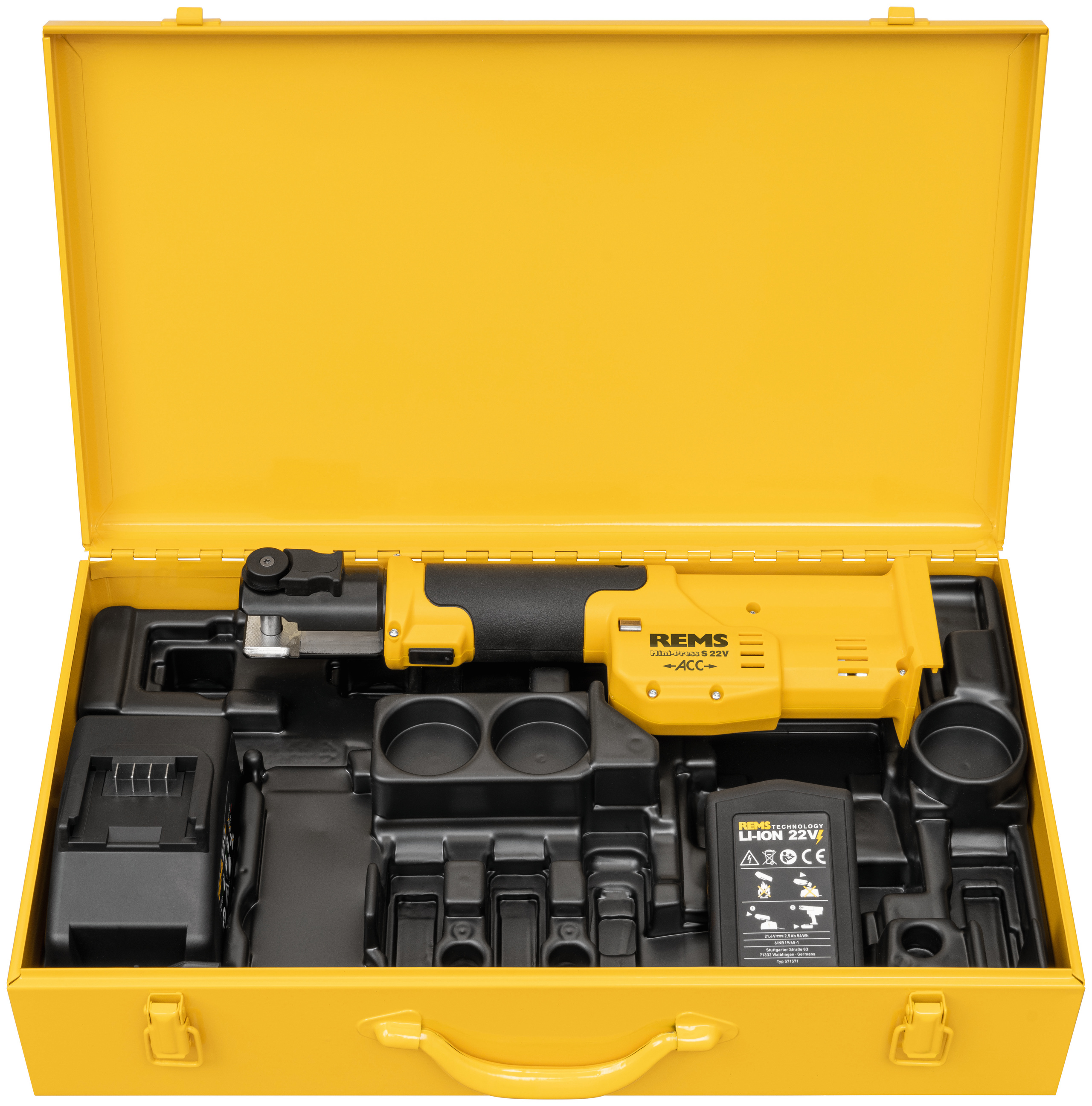 REMS 578015 Mini-Press S 22 V ACC Basic-Pack Akumulatorska radijalna ...