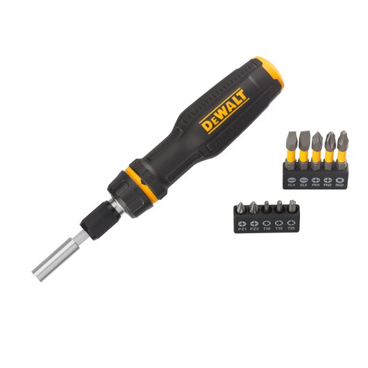 DeWalt DWHT68001-0 MAX FIT Teleskopski set odvijača sa više bitova, 10 kom
