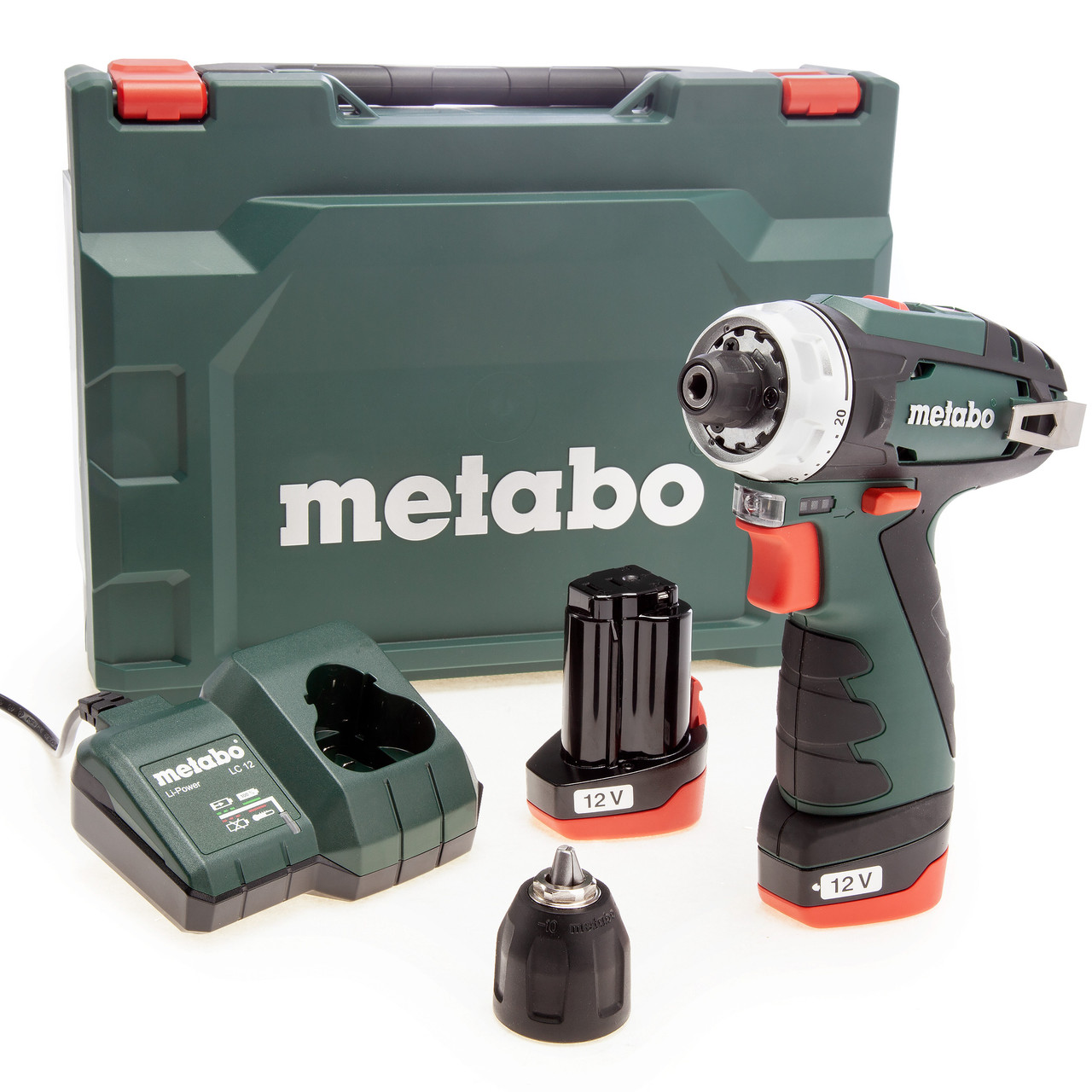 Metabo Akumulatorska bušilica PowerMaxx BS Basic, 2 x 2 Ah, 600984500,