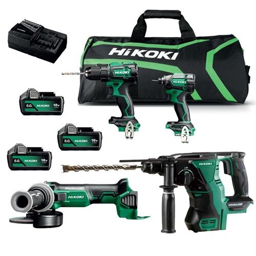 Hikoki KC18DE-WHZ Set akumulatorskih alata DS18D + G1813D + DH1826DA ...