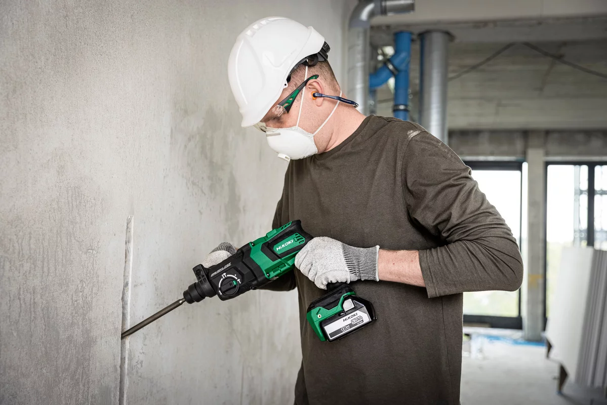 Hikoki DH18DPC-W2Z Akumulatorski elektro-pneumatski čekić-bušilica 18V, bez baterije i punjača