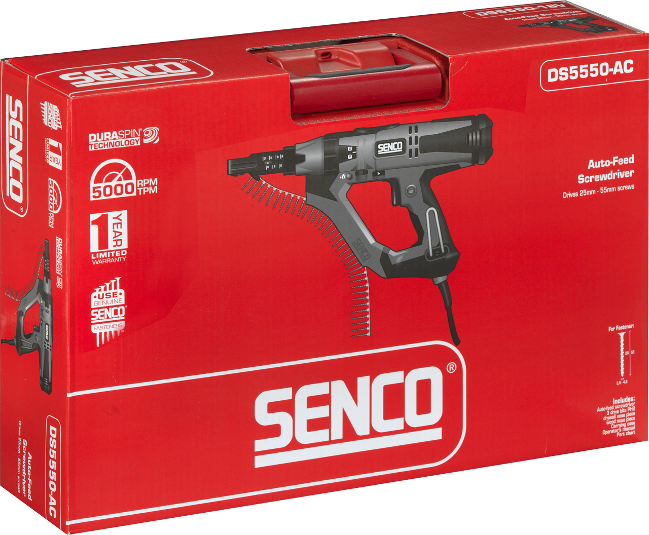 Senco DURASPIN DS5550-AC električni šauber, 25-55mm