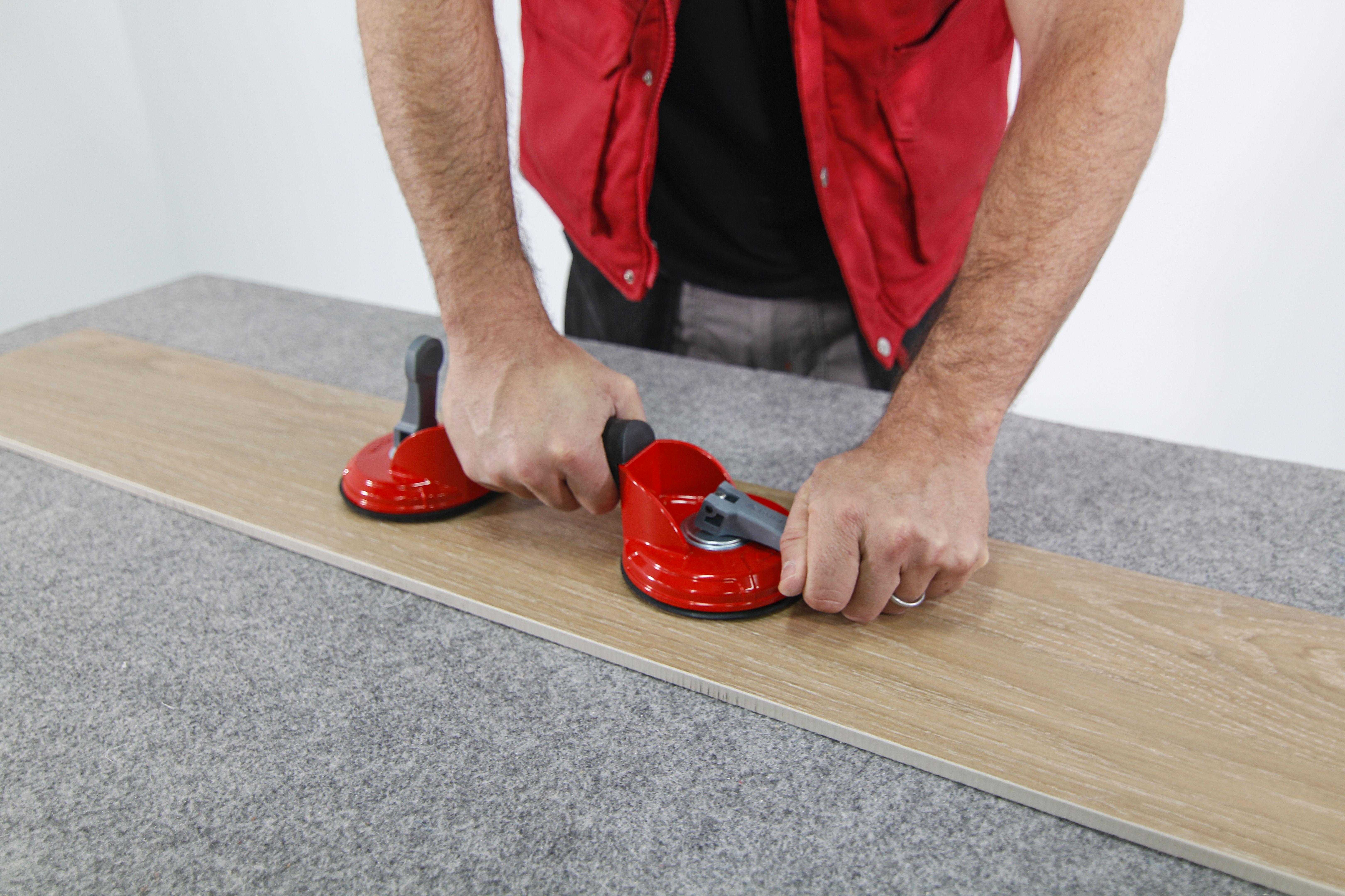 RUBI 66952 Double Suction Vakumski nosač pločica