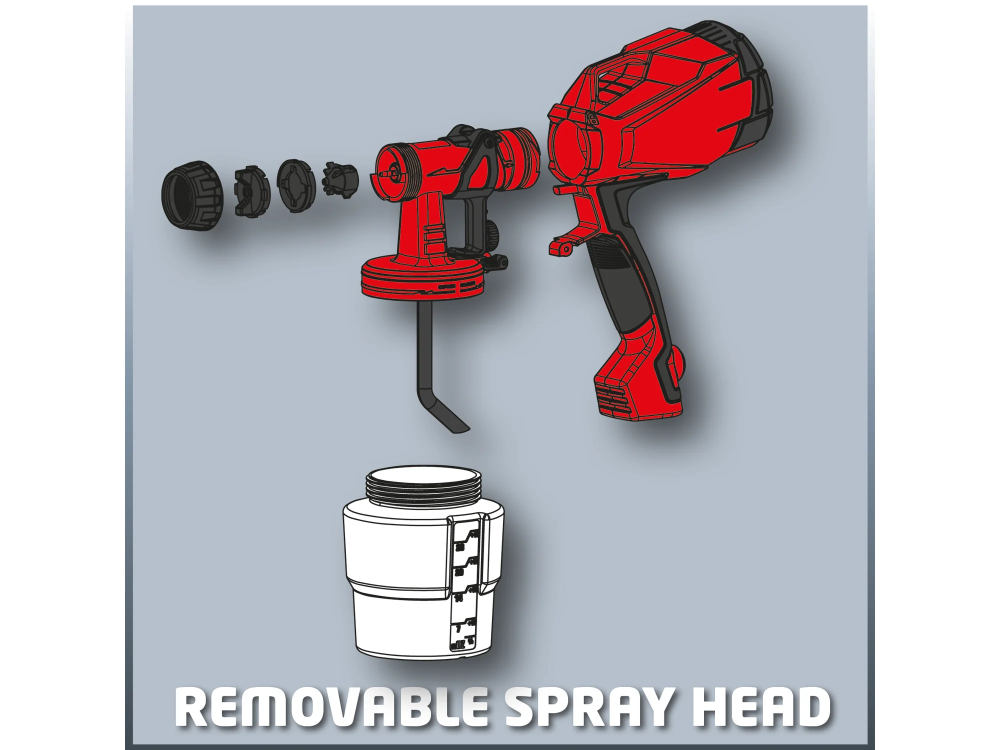 Einhell TC-SY 400 P Električni pištolj za farbanje