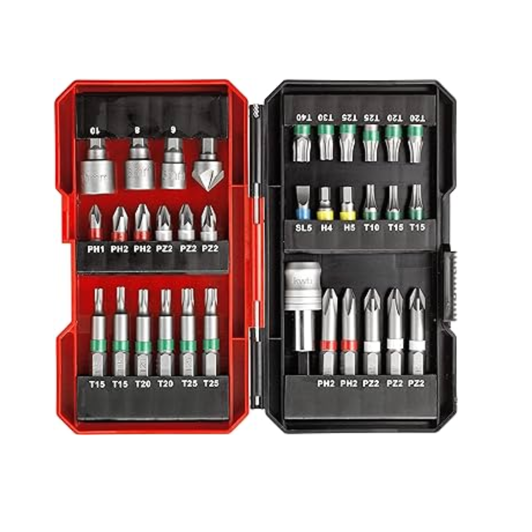 Einhell EN 49108801 set adaptera i bitova, 1/4, S-Box, 34 komada